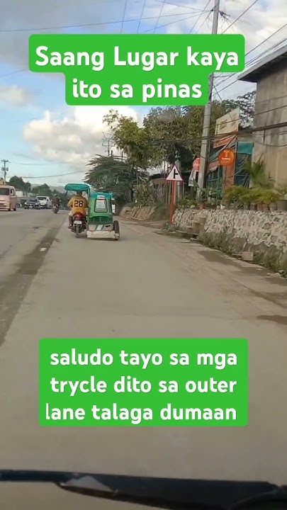 #short#uy hala saang lugar ito salute sayo kuya proud sayo ang mga kabaro mong toda - YouTube