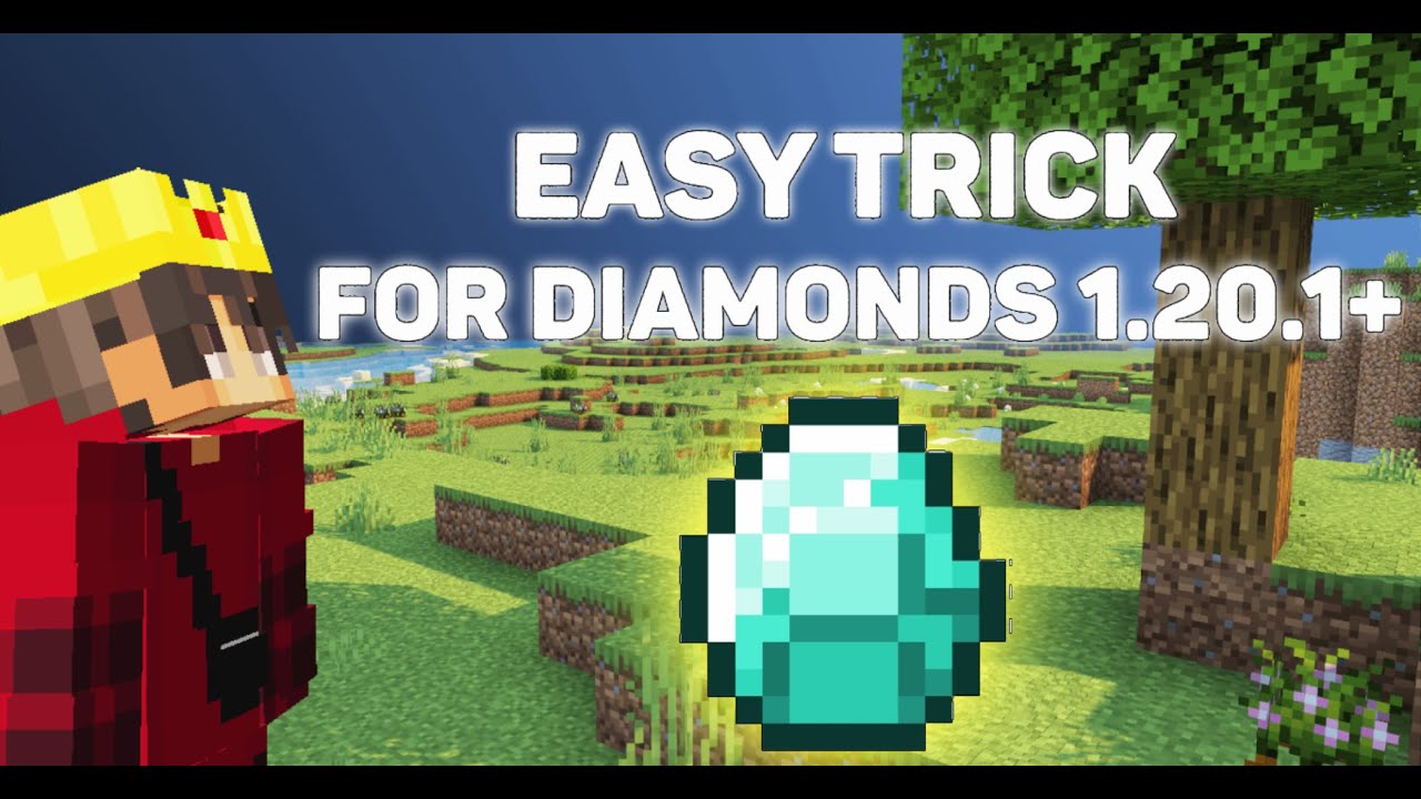 HOW TO FIND DIAMONDS IN MINECRAFT 1.20.1 + JAVA/BEDROCK - YouTube