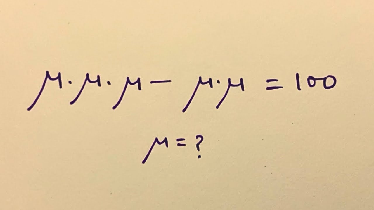 Nice Algebra Math Simplification | Korea Maths Olympiad - YouTube