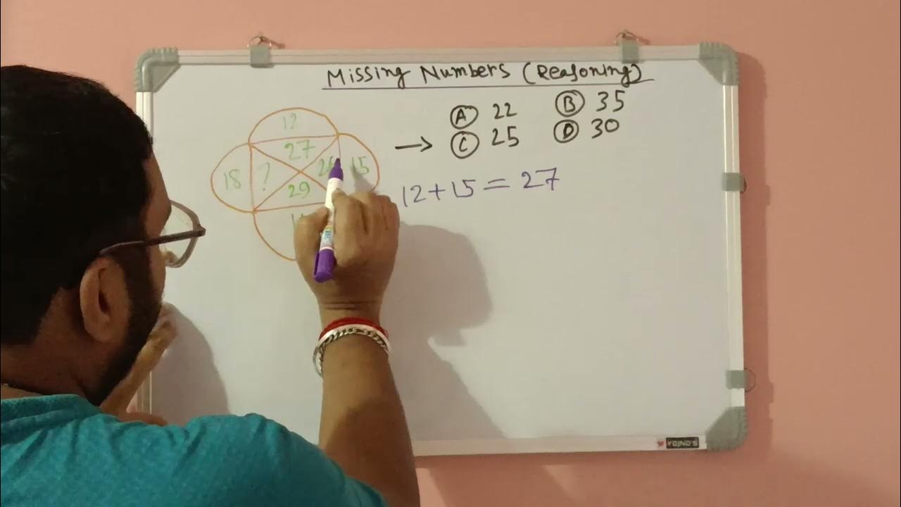Missing Numbers (Reasoning)...For competitive exams... - YouTube