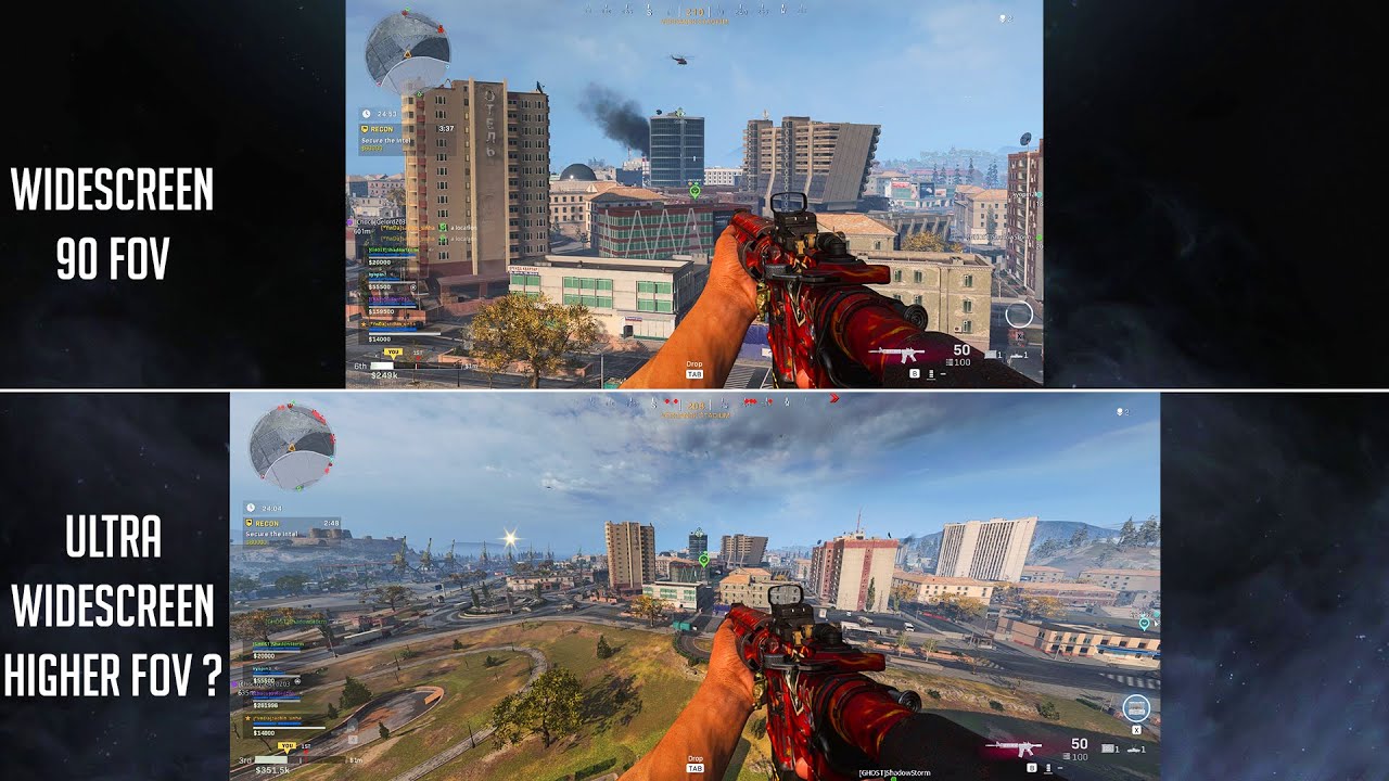 COD Warzone Widescreen Vs Ultra Widescreen 16 9 Vs 21 9 Aspect COD Warzone Widescreen Vs Ultra Widescreen 16 9 Vs 21 9 Aspect