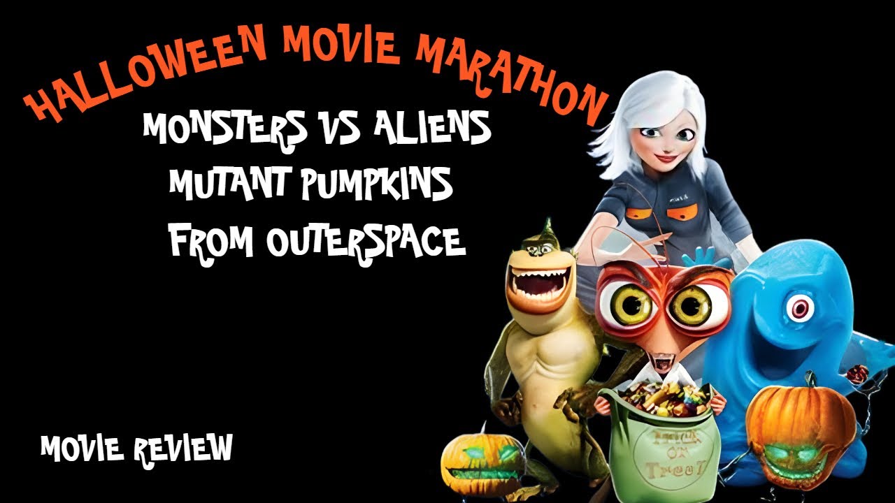 Monsters vs Aliens: Mutant Pumpkins From Outerspace Movie Review - YouTube