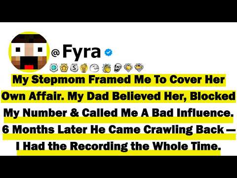My Stepmom Framed Me to Cover Her Own Affair  My Dad Believed Her, Blocked My Number