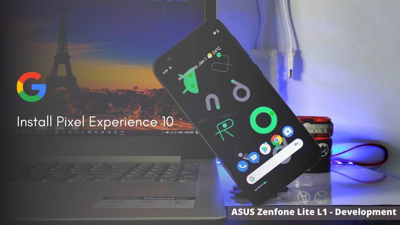 How to Install Pixel Experience 10 Custom Rom for ASUS Zenfone Lite L1 ...