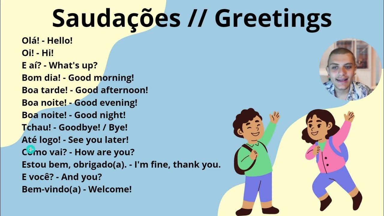 Class 1 - Greetings in Portuguese - YouTube