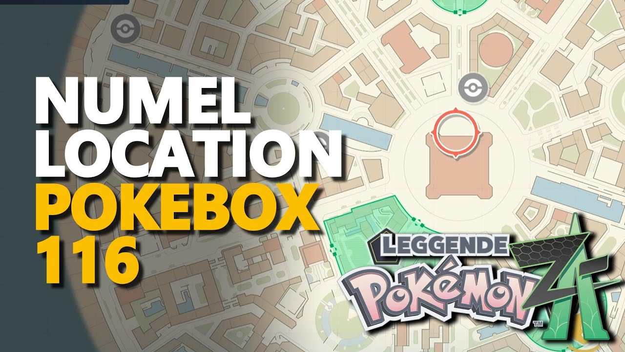 Numel Location Pokemon Legends Z-A 116 - YouTube