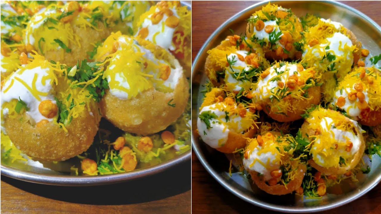 dahi puri recipe | how to make dahi batata puri | street food of mumbai ...