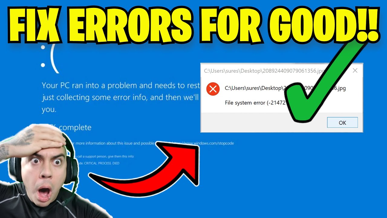 How To Repair & Reinstall Windows Fix your game! Make Media Creation ...