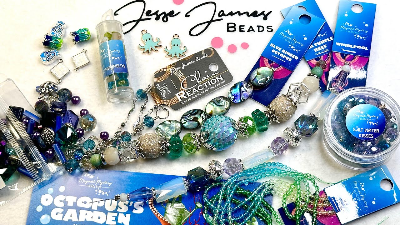** UNBOXING ** Octopus's Garden Magical Mystery Bead Box for June from ...
