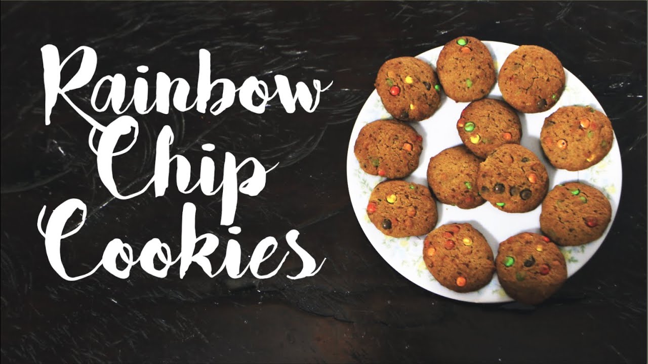 Cara Bikin Rainbow Chip Cookies - Stop Motion Food - YouTube