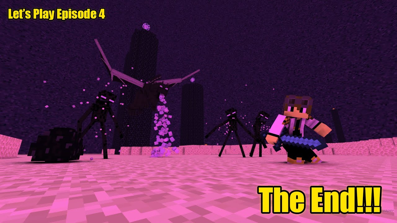 The End - Let's Play Minecraft Ep. 4 - YouTube