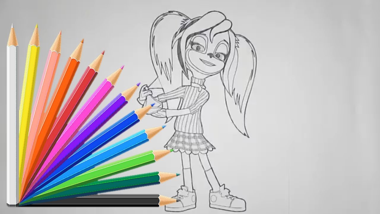 Coloring from the cartoon Barboskiny. - YouTube