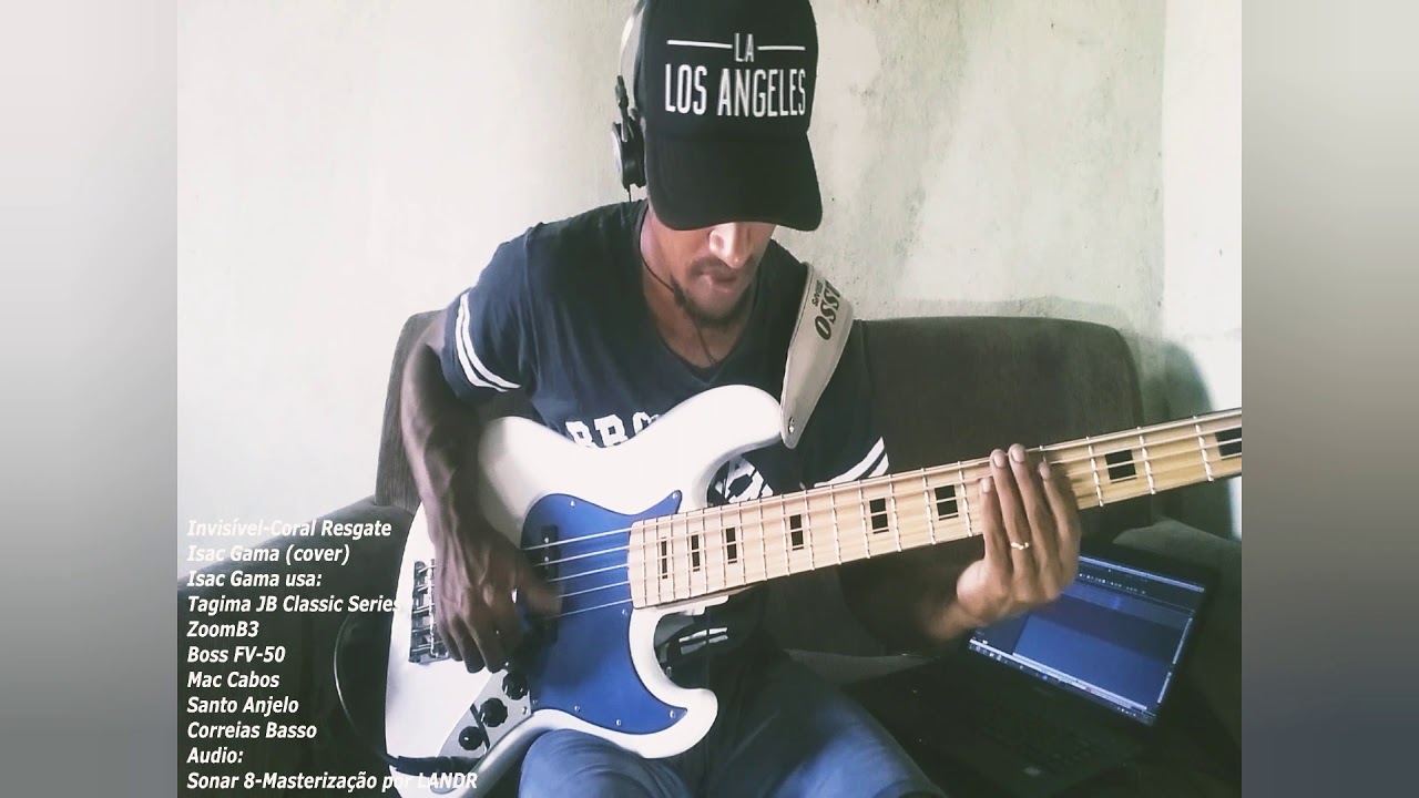 Invisível Coral Resgate-Isac Gama (bass cover) - YouTube
