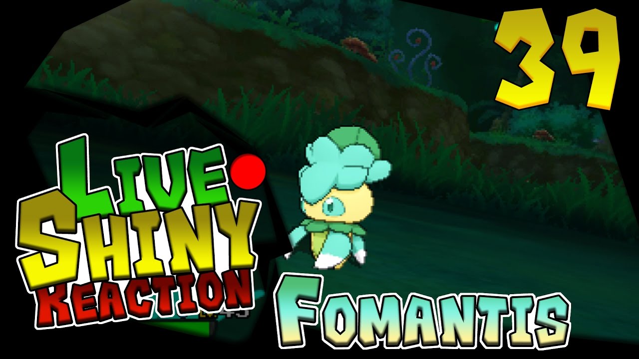 Pokémon Sun&Moon Shiny Reaction: [Phase 4] Shiny Fomantis in 602 RE's w ...