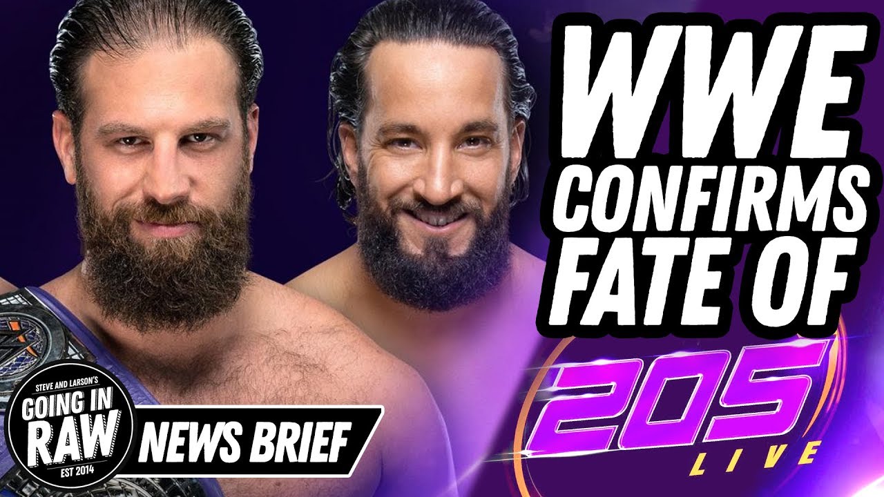 WWE Confirms Fate of 205 Live? Going In Raw News Brief 9/24/19 - YouTube