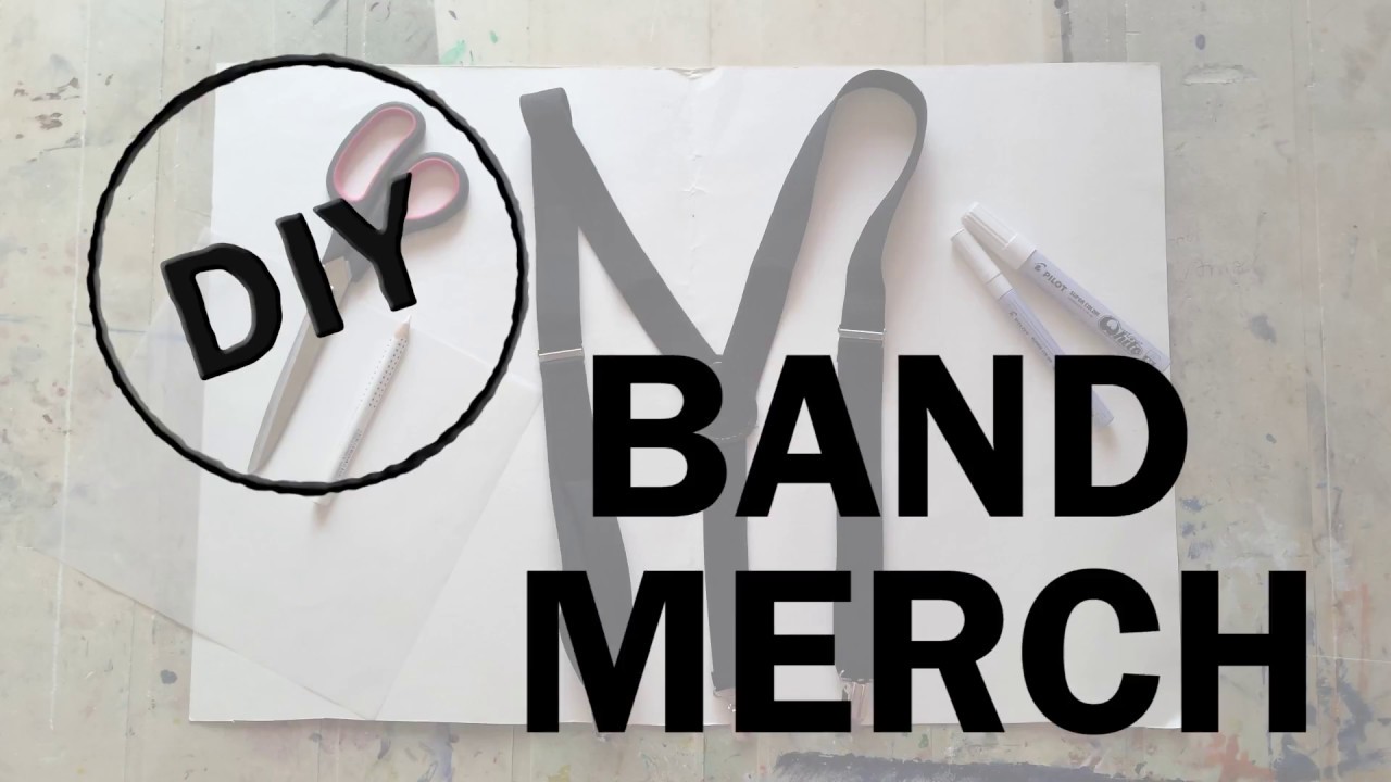 DIY Band Merch YouTube diy-band-merch-youtube