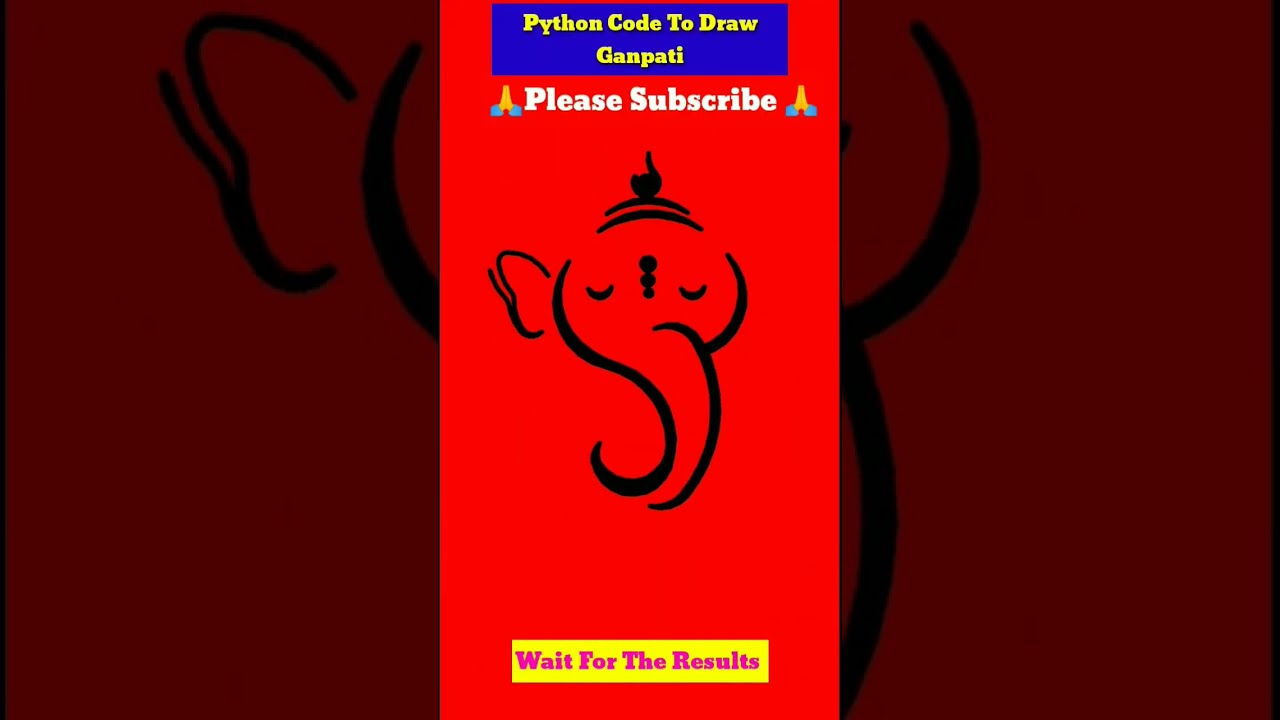 Python Code To Draw Ganpati Draw Ganpati In Python Turtle With Code Python Code To Draw Ganpati Draw Ganpati In Python Turtle With Code