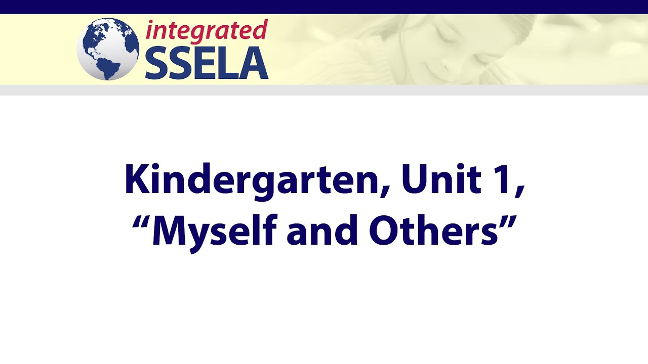 Grade K Unit 1 - YouTube