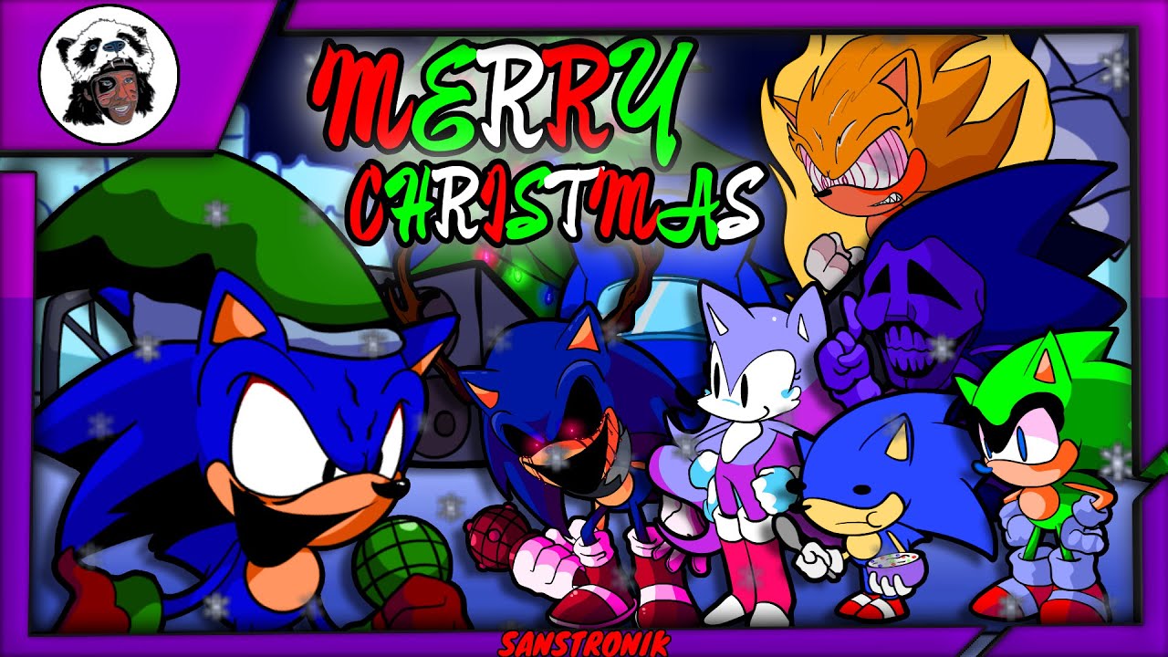 FNF SONIC.EXE RESTARTED CHRISTMAS ONESHOT MERRY CHRISTMAS - YouTube