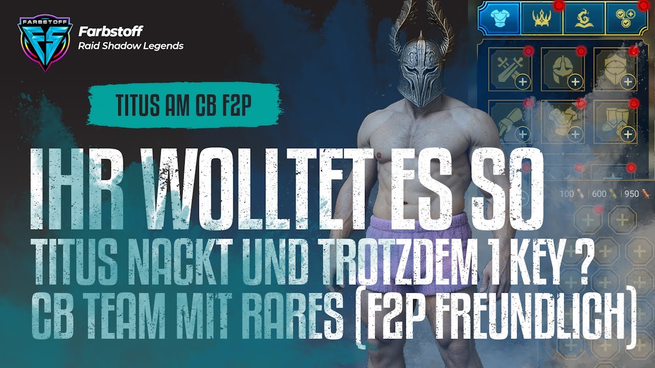 Raid: Shadow Legends - Ihr / DU wolltest es so ! - Titus nackt - Kein ...