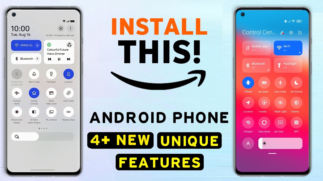 Install New Control Center in All Android Phone | How to Install New ...