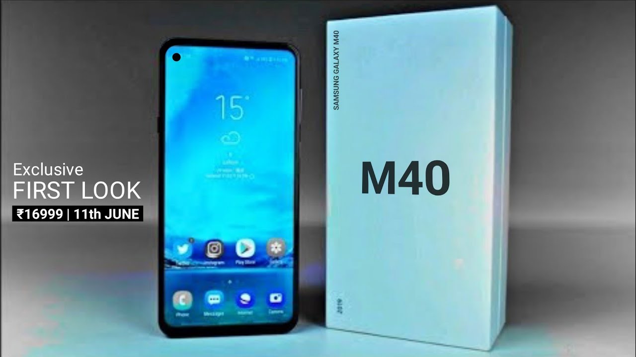 Samsung Galaxy M40 - Snapdragon 675 | Infinity O Display | 32MP Triple ...