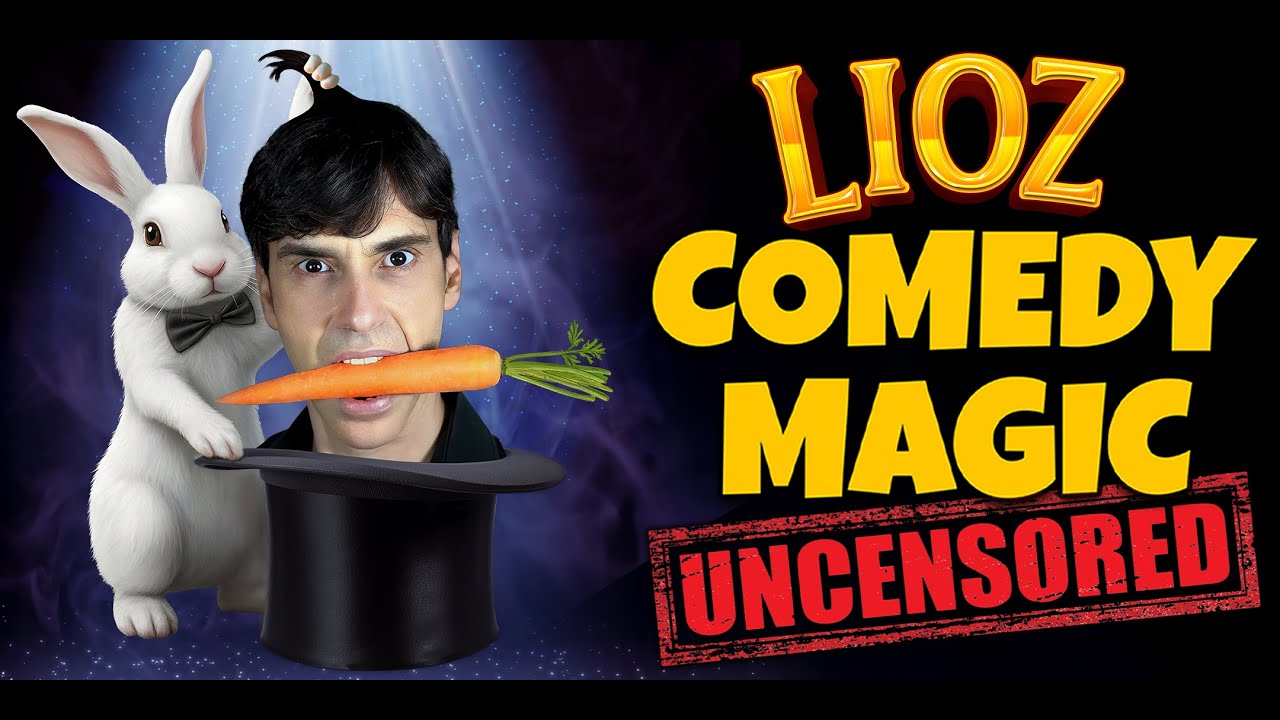 Lioz LIVE in Las Vegas | Comedy Magic Uncensored Show Promo - YouTube