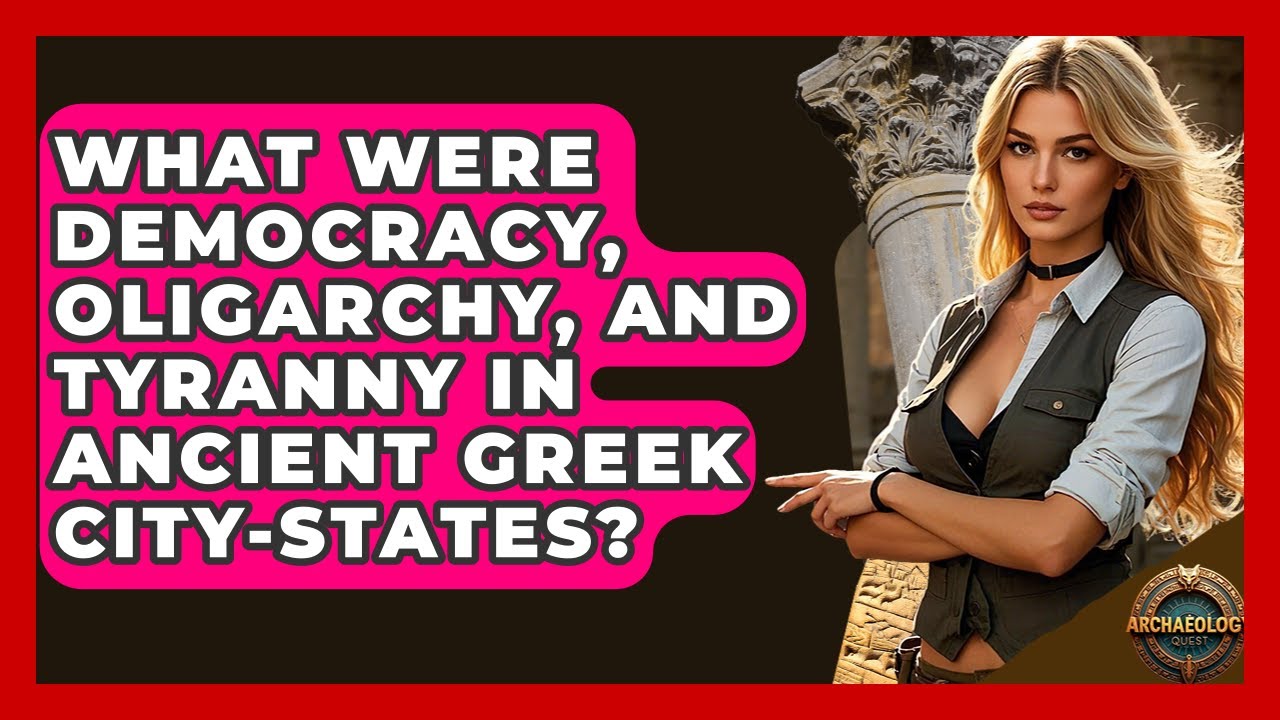 What Were Democracy, Oligarchy, And Tyranny In Ancient Greek City ...