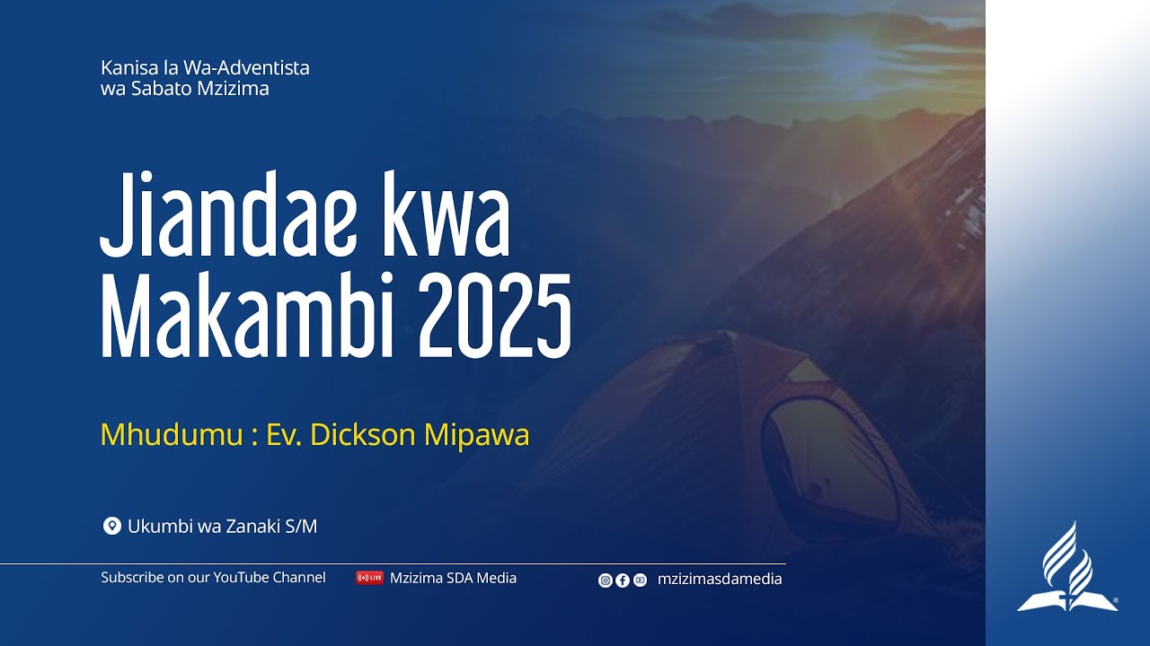 🔴 LIVE: IBADA YA SABATO || EV. DICKSON MIPAWA || 10/05/2025 - YouTube