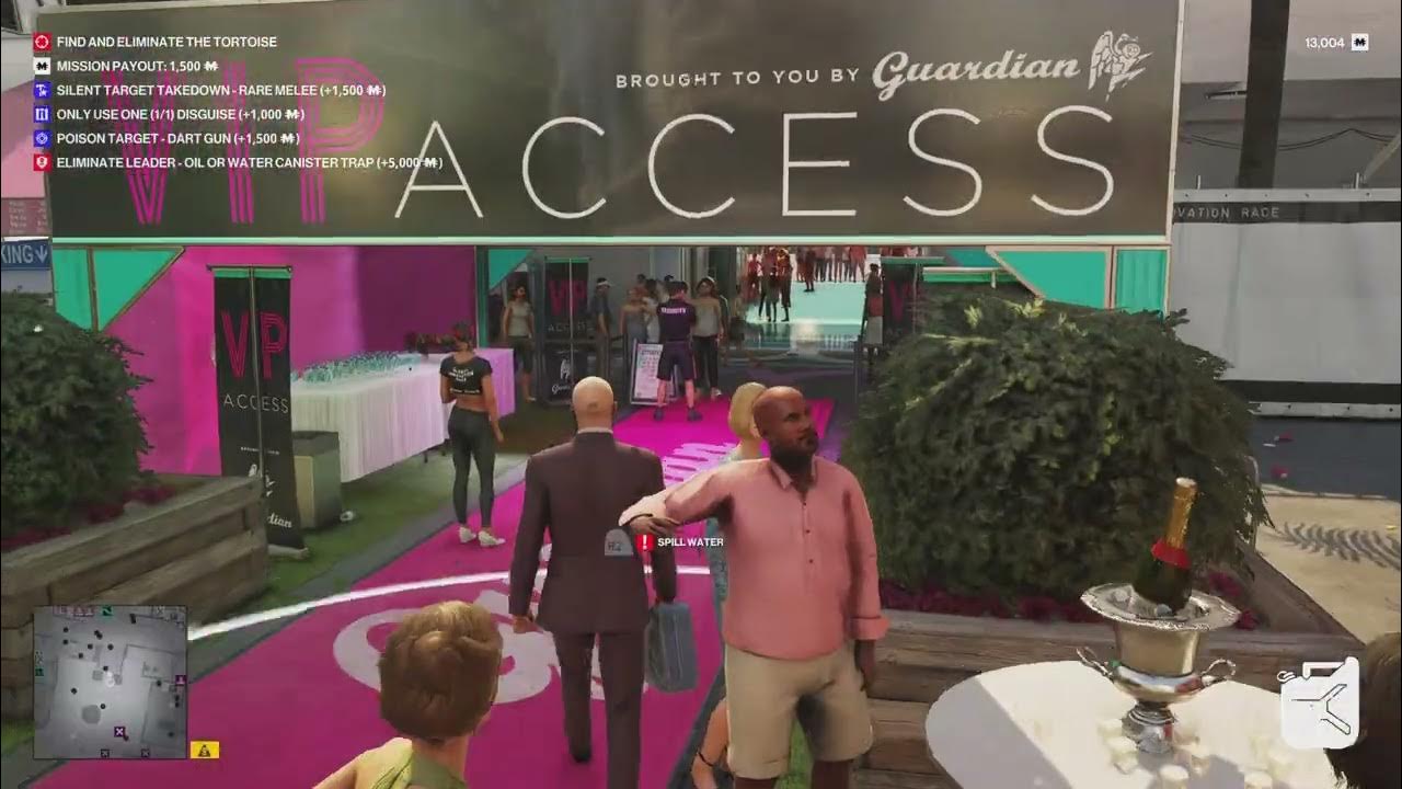 Hitman 3 - Freelancer Hardcore Mode - Campaign #1 - Mission #12 (Showdown) - Miami - YouTube