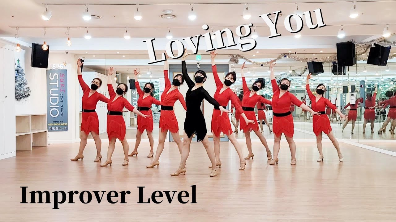 Loving You Line Dance (Improver Level) - YouTube