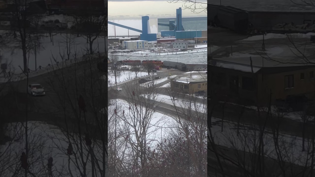 Goderich Ontario Train Derailment February 1 2021 - YouTube