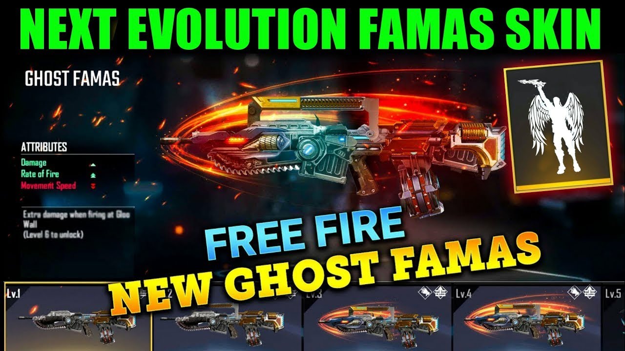 🔴FF Live🔴New evo famas gun skin full max fake giveway live | - YouTube