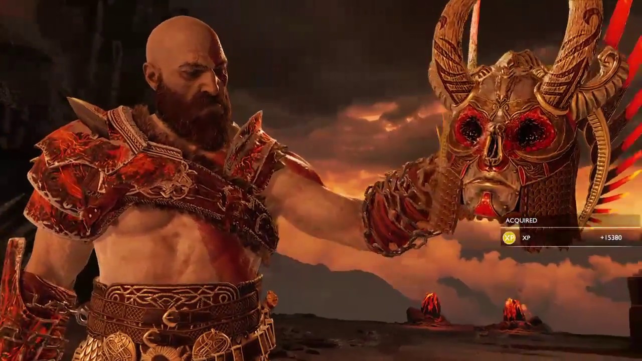 God of War PS4, GONDUL Valkyrie 6-8 Boss Fight, Muspelheim Verse 6 ...