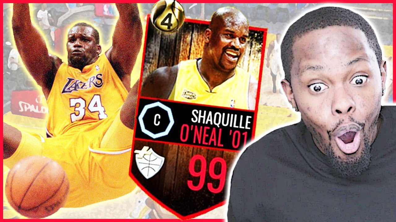 99 0VR SHAQUILLE O'NEAL IS UNSTOPPABLE! - NBA Live Mobile Gameplay ...