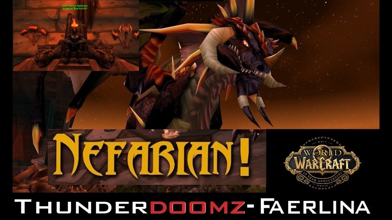 Full T2 MT/RL. BWL NEFARIAN FIGHT. WoW Classic - YouTube