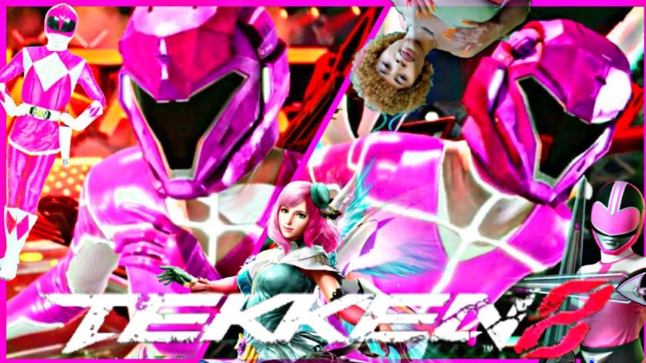 GO GO PINK POWER RANGER! (Alisa Bosconovitch) (Online Matches) (Tekken ...