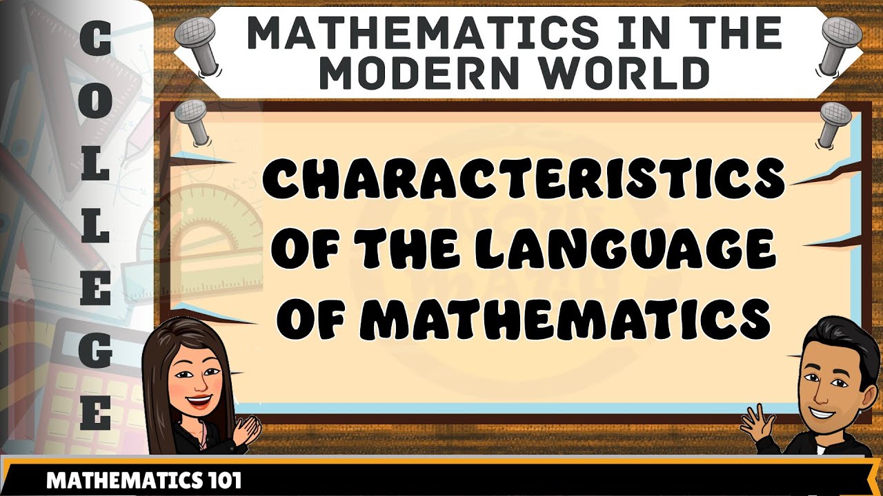 CHARACTERISTICS OF THE LANGUAGE OF MATHEMATICS - YouTube