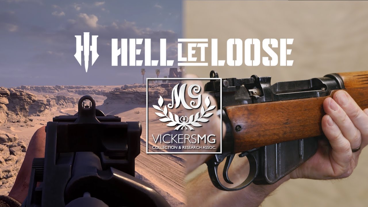 Hell Let Loose - the real British Rifles #notjustvickersmg - YouTube