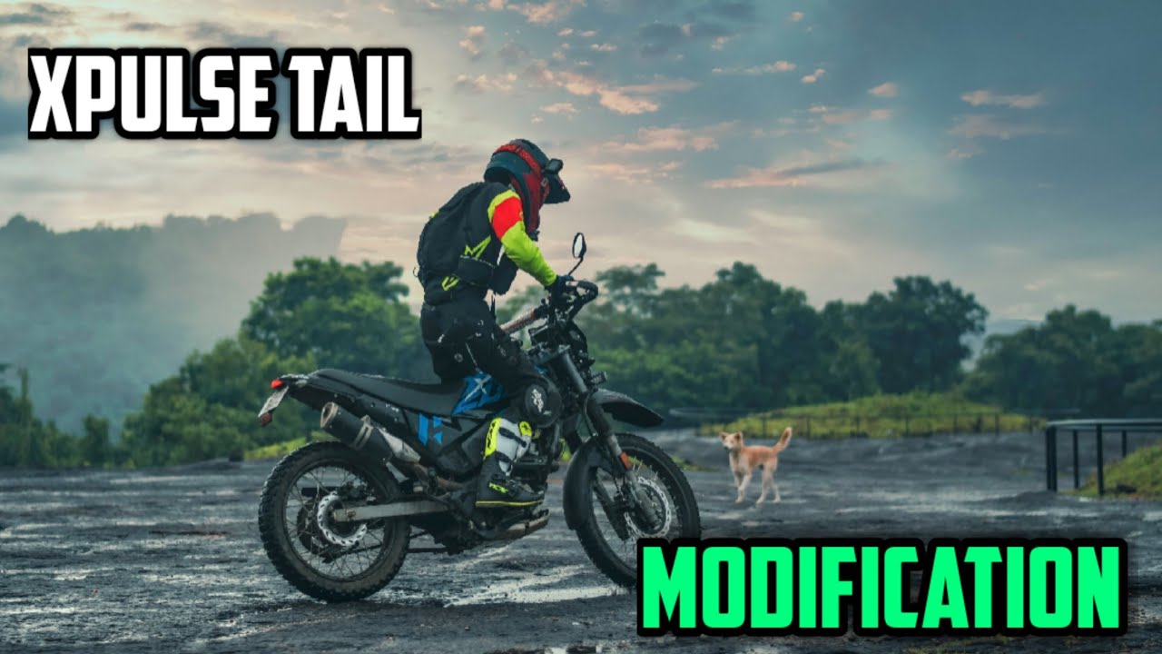 Hero Xpulse Tail modification. - YouTube
