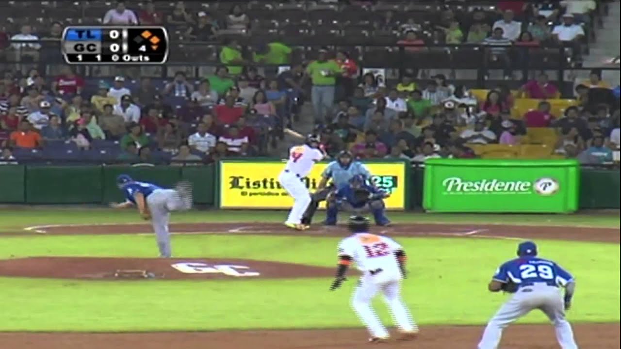 Homerun Carlos Peguero 9 Diciembre 2014 - YouTube
