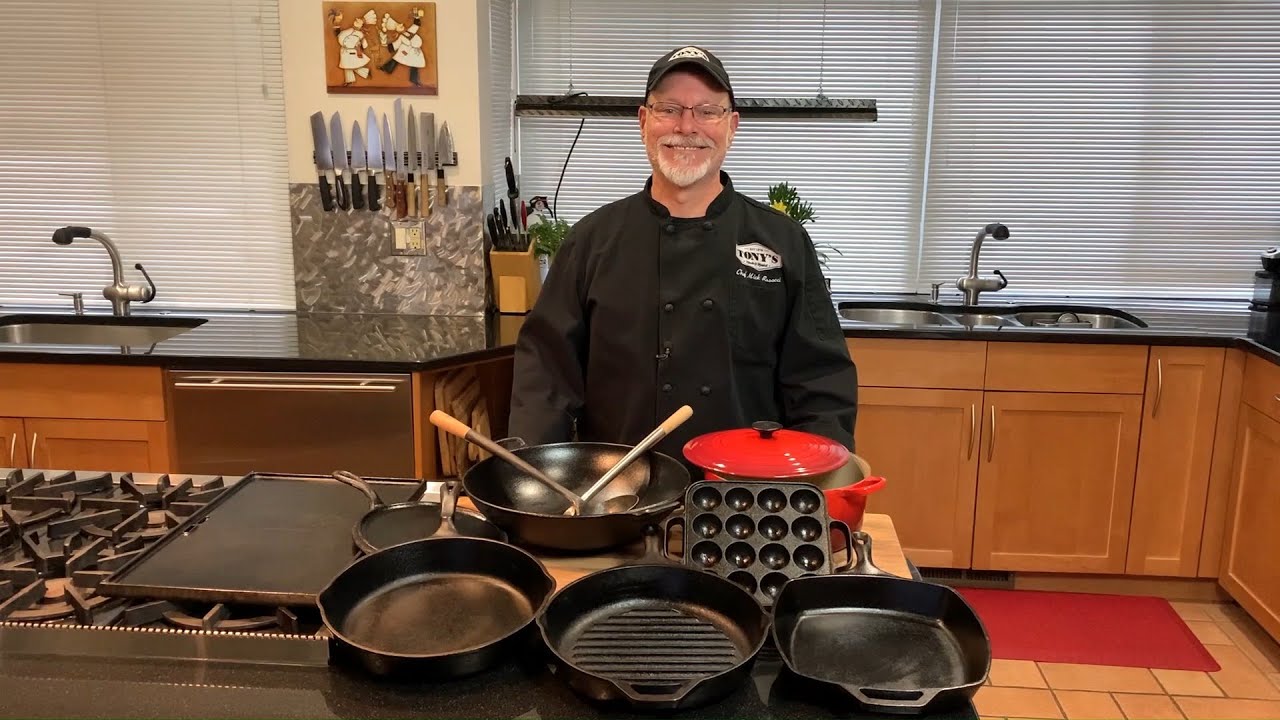 Cast Iron Cookery & Fried Chicken - In the Kitchen with Chef Mick - YouTube
