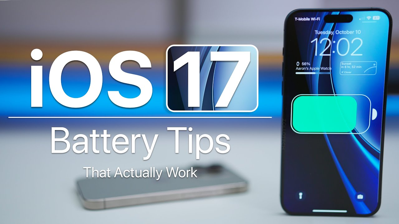 iOS 17 Battery Tips That Actually Work - YouTube