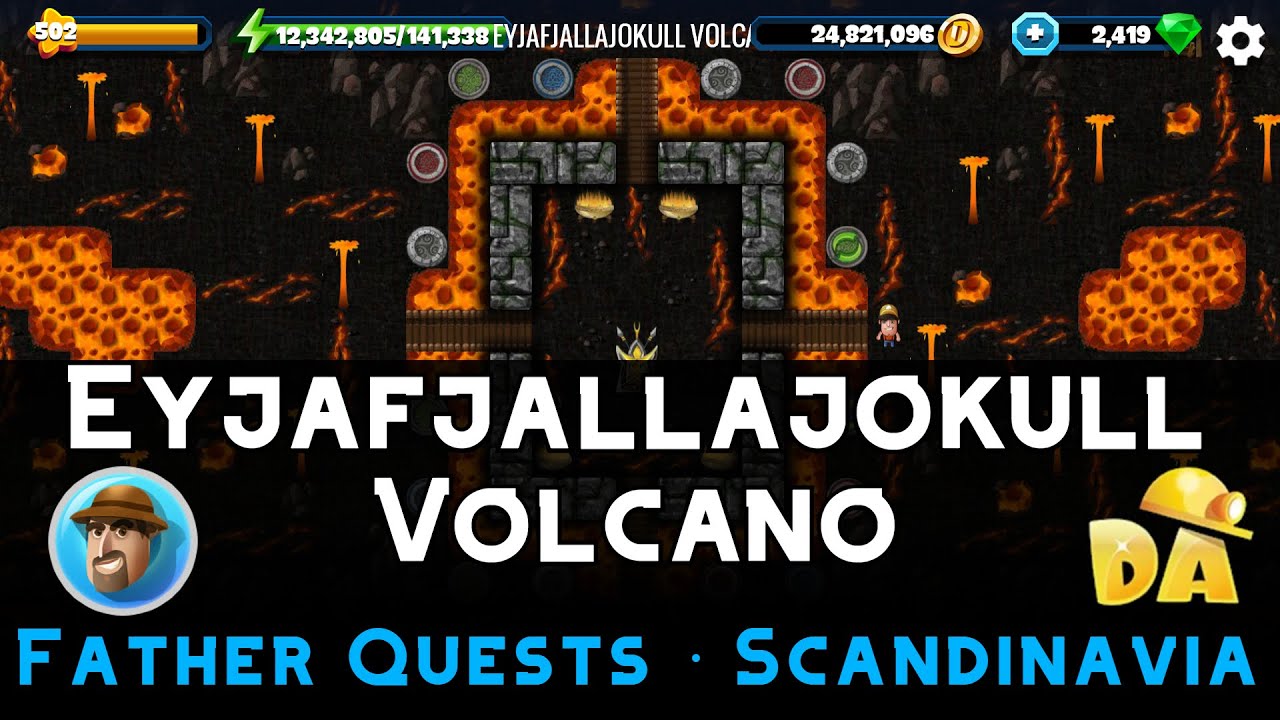 Eyjafjallajokull Volcano | Father Scandinavia #24 | Diggy's Adventure ...