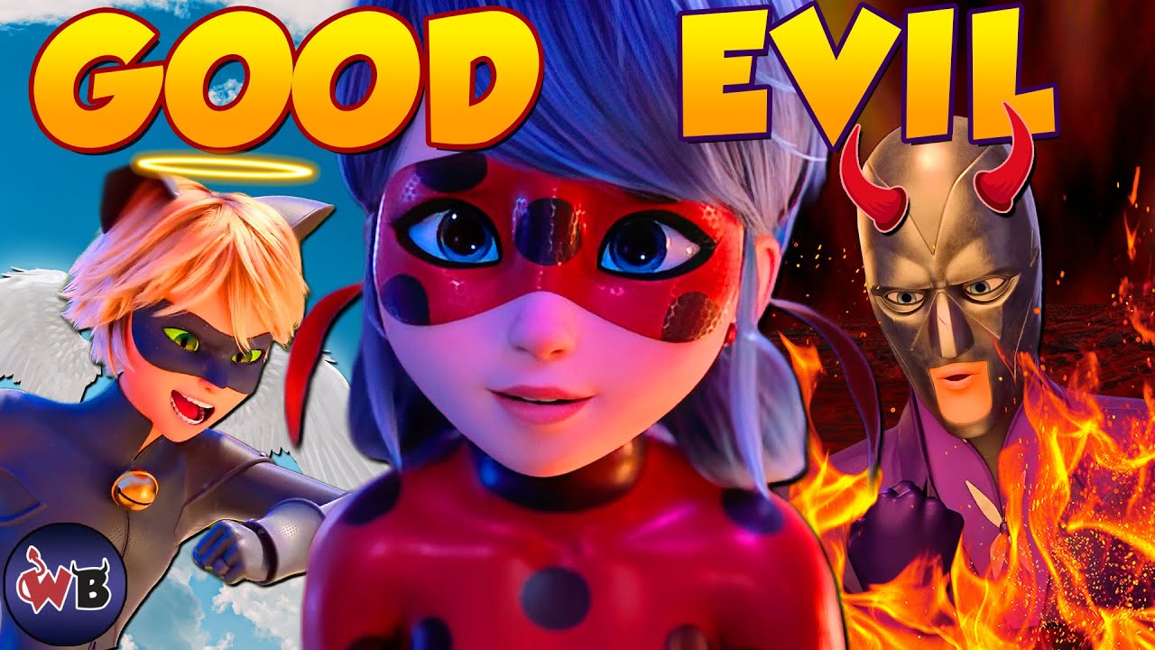 Miraculous: Ladybug & Cat Noir: The Movie Characters: Good to Evil 🐞🐱 ...