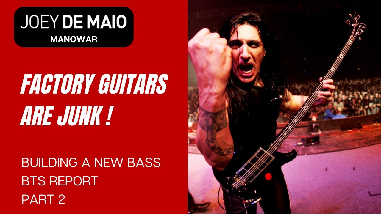 Factory Guitars Are Junk!? Joey De Maio (MANOWAR) Discusses Fan ...