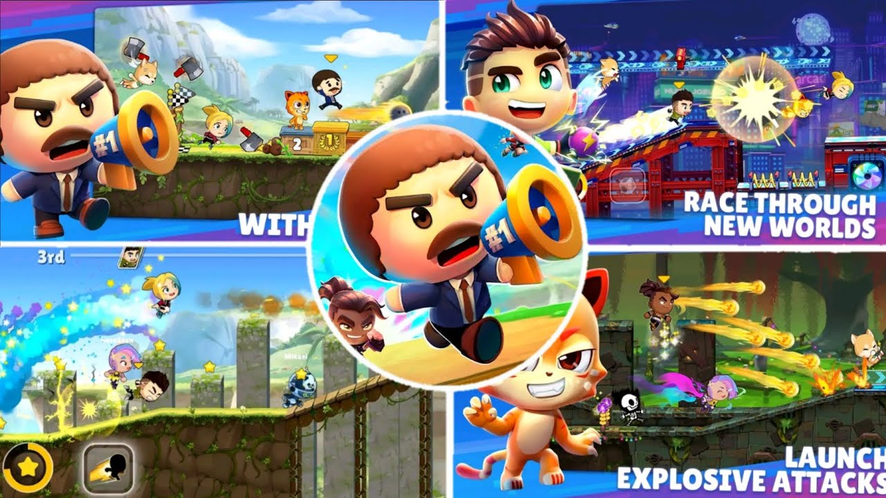 Battle Run: Multiplayer Racing New Gameplay - YouTube