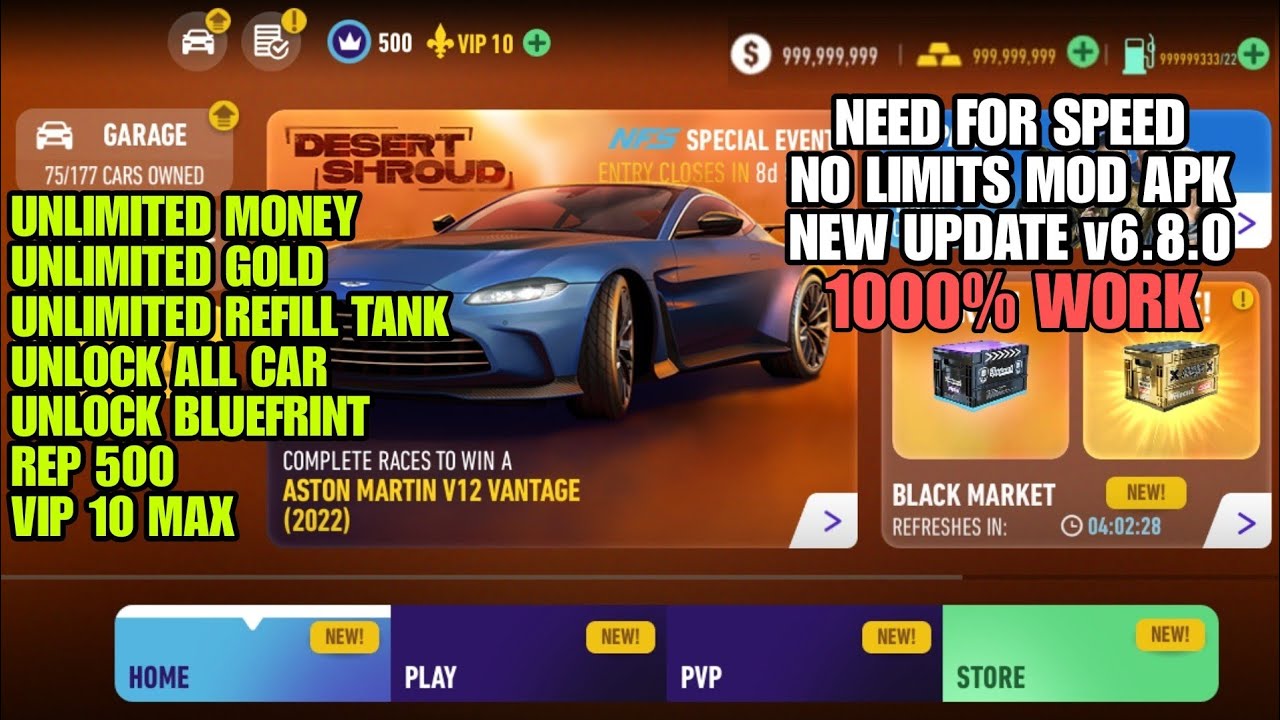 Need For Speed No Limits Mod 2023 V6.8.0_Nfs No Limits Mod Apk Versi 6. ...