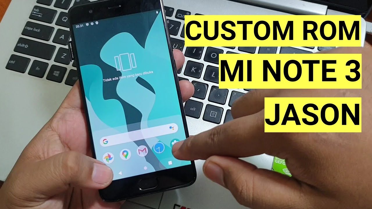 Instal Custom rom Xiaomi Mi Note 3 Jason, Alternatif Unlock Mi cloud Mi ...