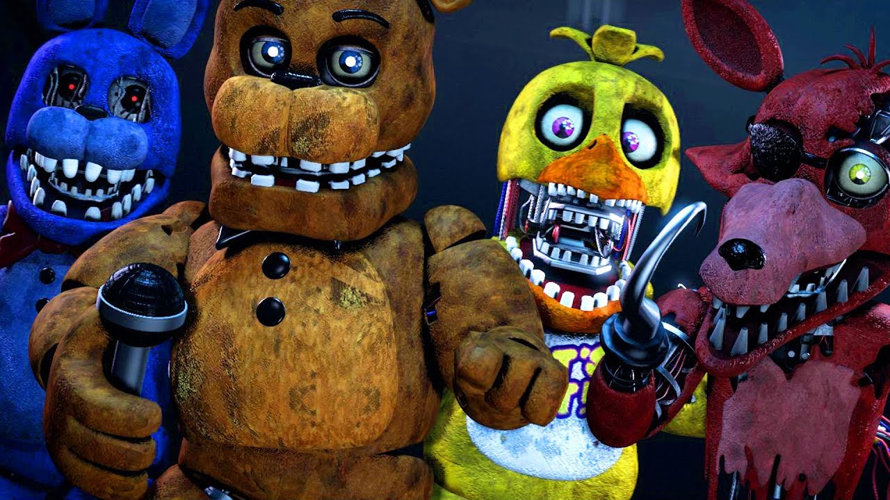 10 BEST FIVE NIGHTS AT FREDDY'S ANIMATRONIC VOICES ANIMATIONS - YouTube